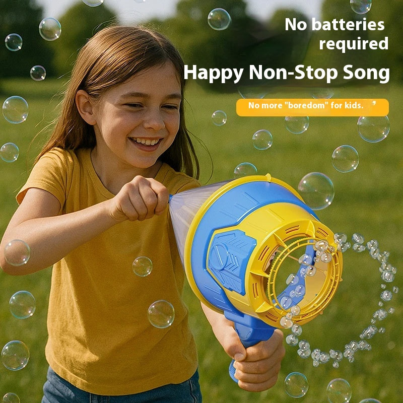 Kids Manual Bubble & Air Ring Blaster – Cozy Loft